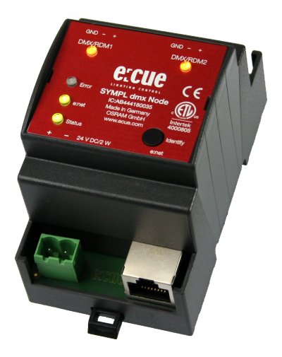 SYMPL dmx Node - Traxon e:cue North America